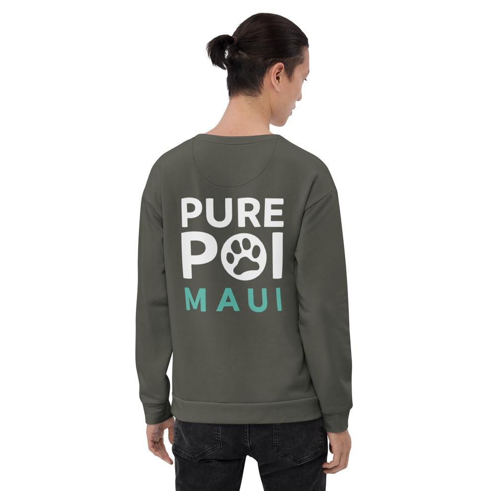 Pure Poi Unisex Sweatshirt – Maui Humane Society